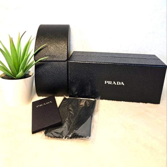 Prada | Accessories | Prada Sunglasseseyeglasses Case With Box Only Euc ...